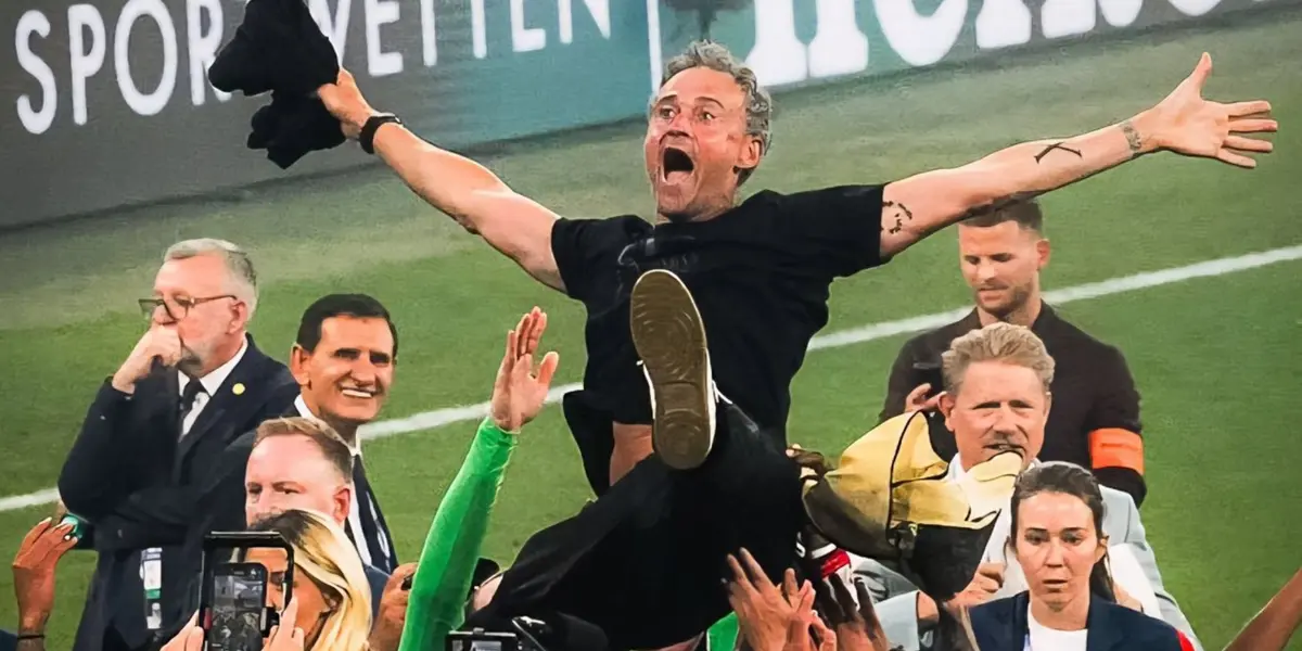 The Sad Image of Luis Enrique That Circulated After He Won the ...