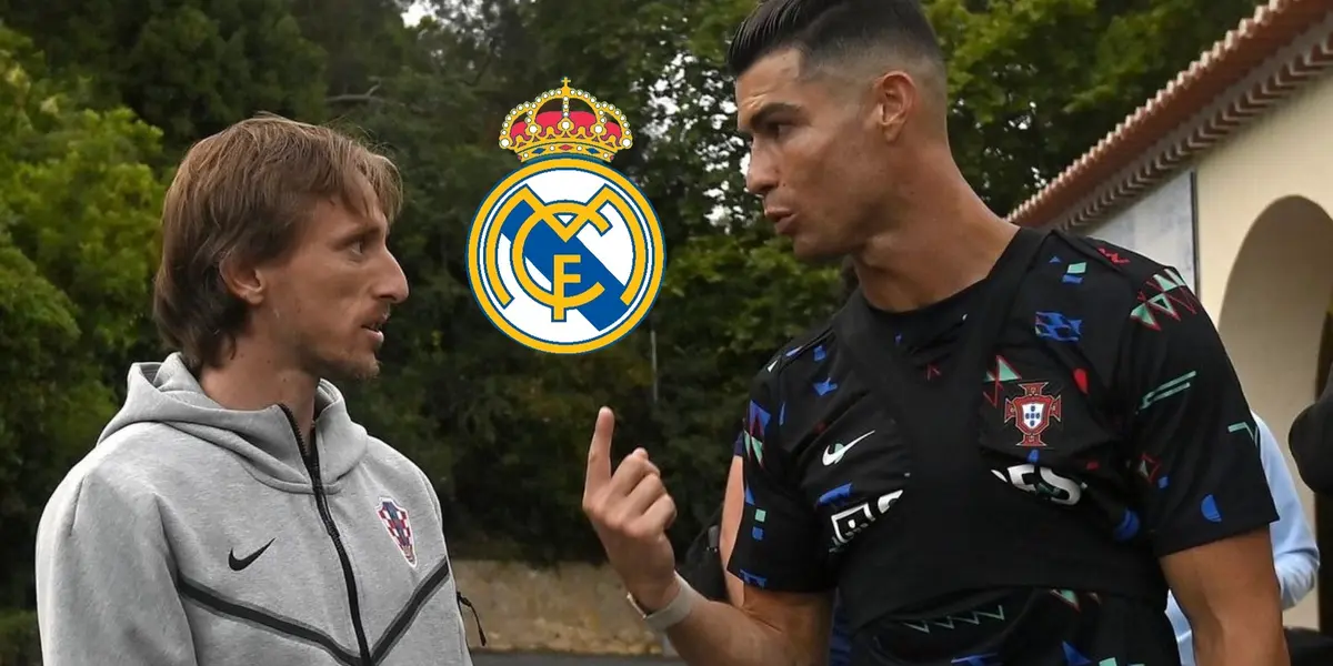 The talk between Cristiano and Modric in the last game was revealed ...