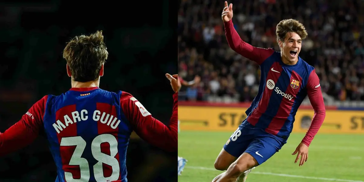Who is Marc Guiu, meet the new jewel of FC Barcelona who remembers of Messi