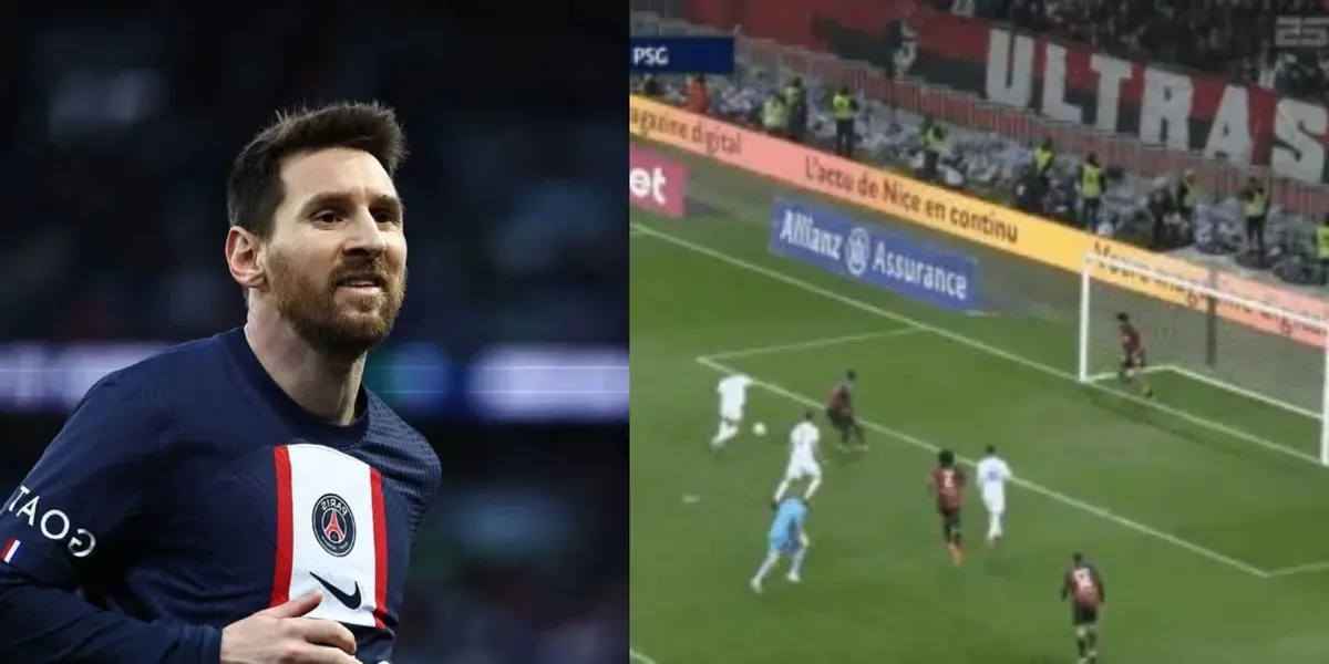 The incredible reaction of Lionel Messi to the missed open goal by Mbappé