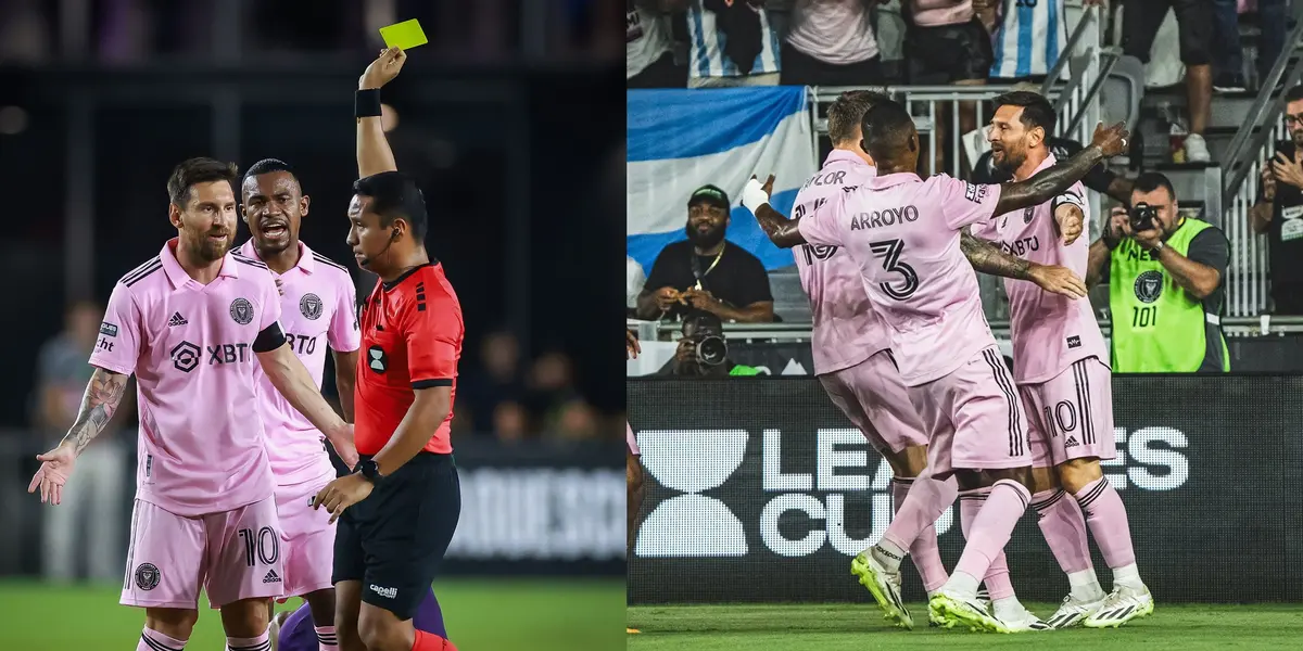 Despite advancing to the round of 16 of the League Cup, look at Messi's ...