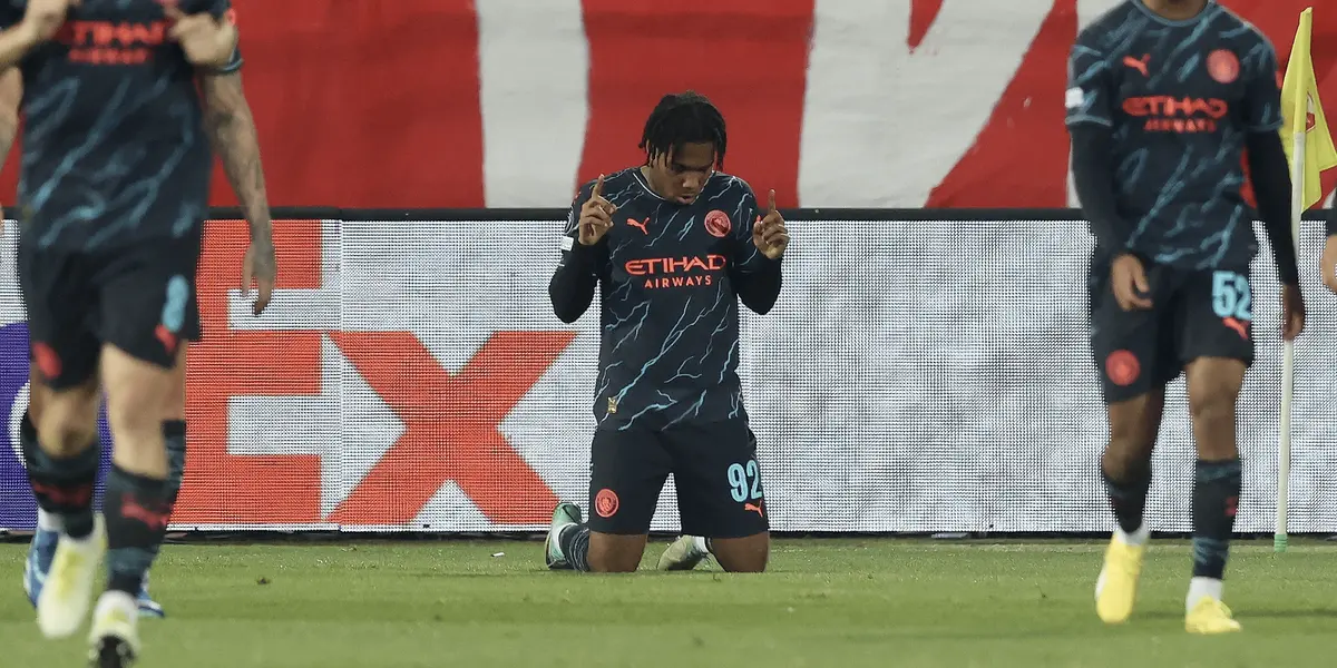 What a right shot, a dream debut for Pep Guardiola's new jewel