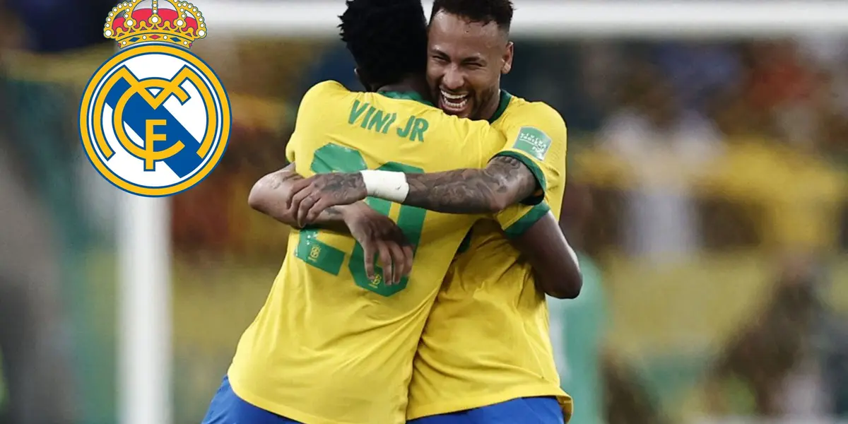 After supporting Vinicius, Neymar's new gesture with another Real ...