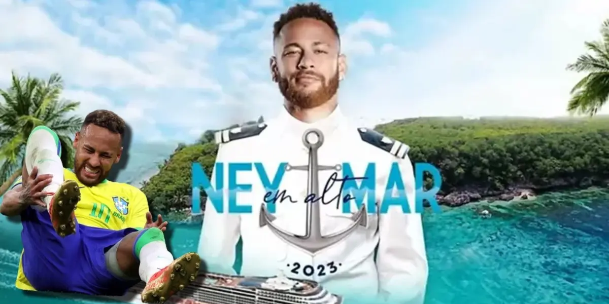 Paralyzing the world, Neymar Jr goes to party on a cruise instead of ...