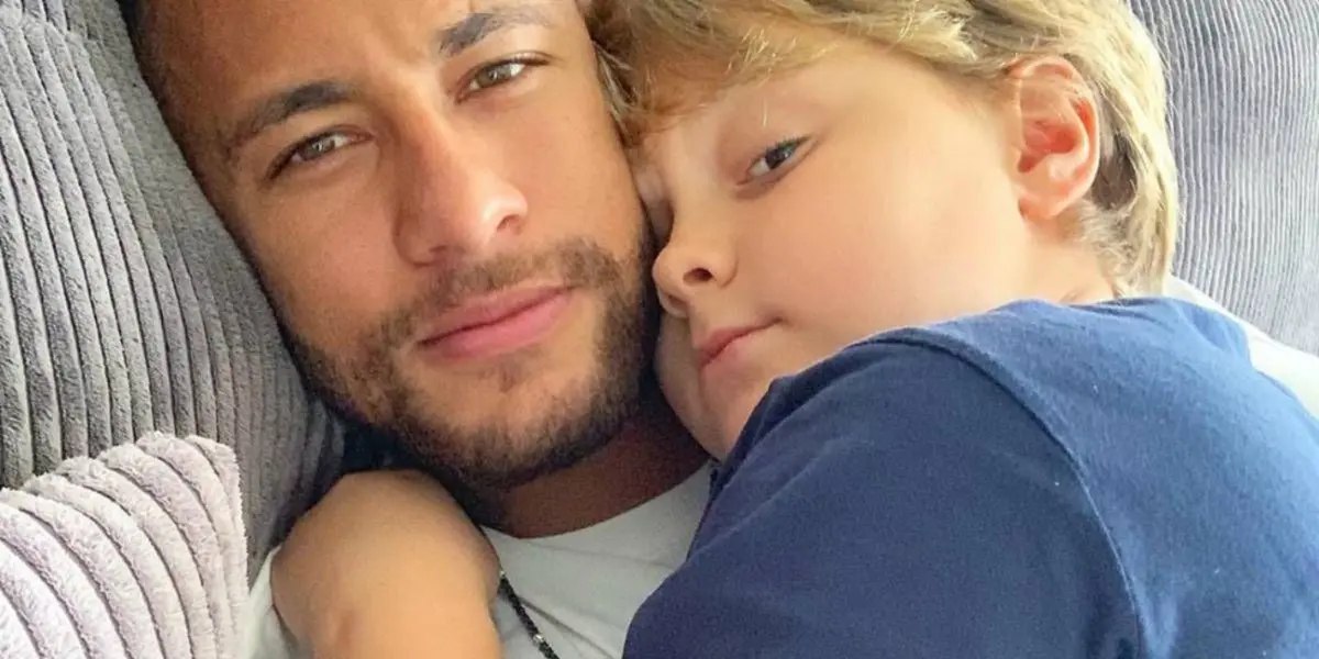 This is the player that Neymar's son admires the most and that's how he ...