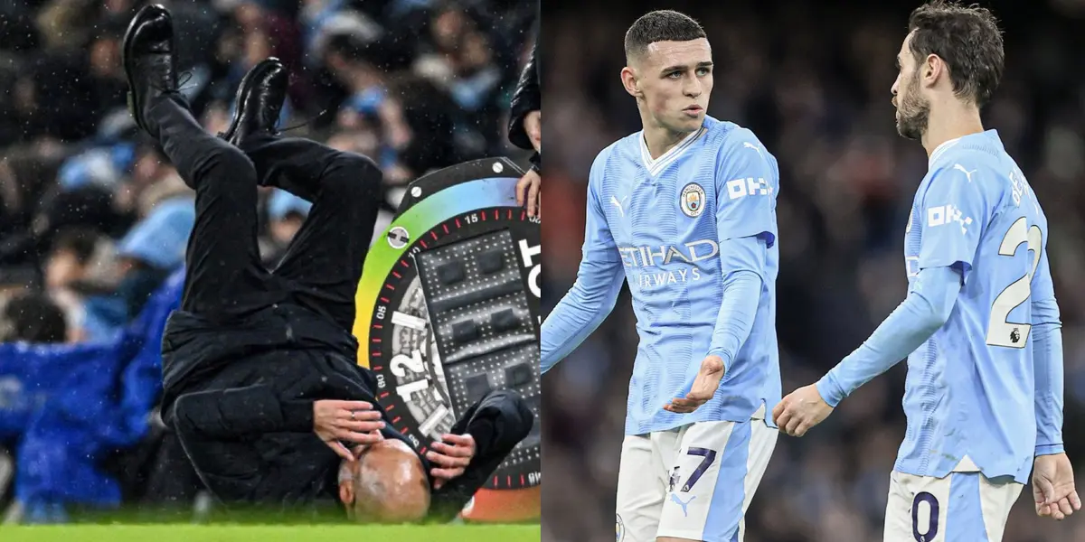 (VIDEO) Pep Guardiola's reaction to Crystal Palace's late goal that ...