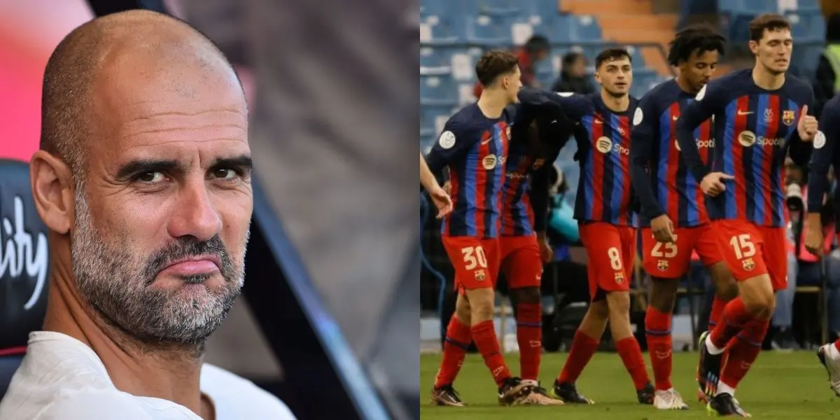 The gesture of Pep Guardiola in the classic that excites the fans of FC ...