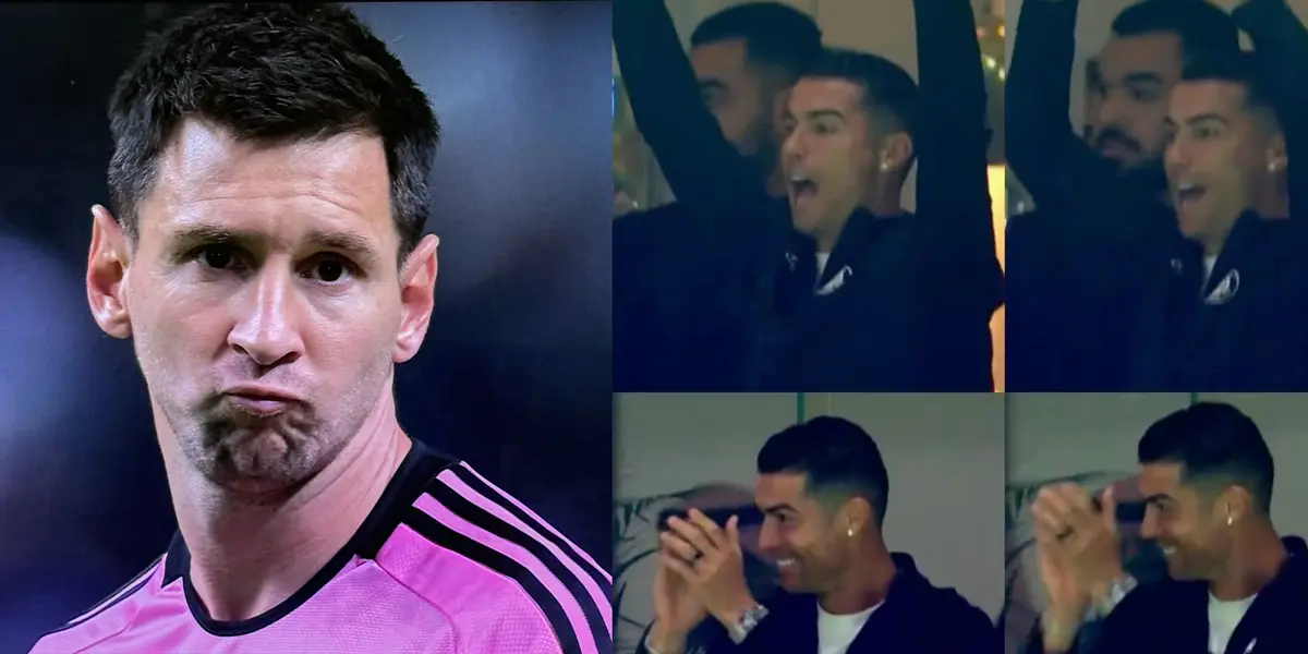 (VIDEO) This is how Messi's face looked after Al Nassr's 6-0 victory vs ...