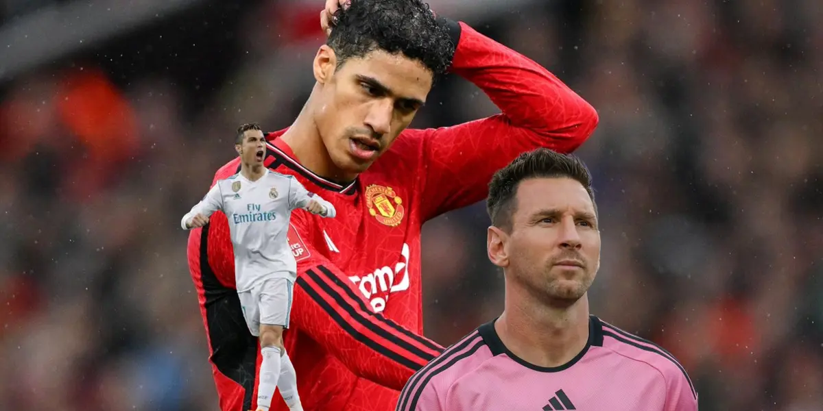 Varane won several titles with Cristiano at Real Madrid, now he would ...