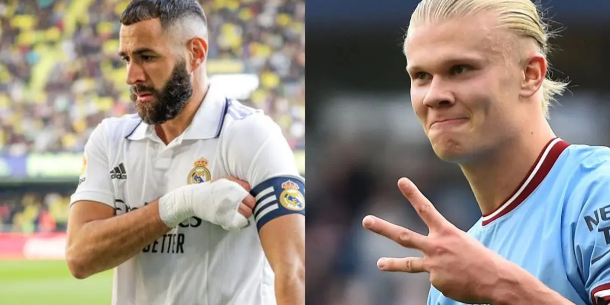 After Real Madrid defeats, what Haaland had to say about Karim Benzema ...