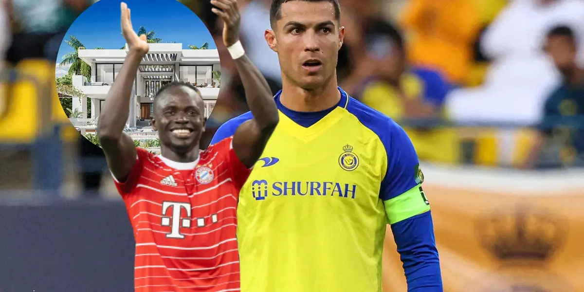 While Cristiano has a mansion in Arabia, Sadio Mané's first luxury with ...