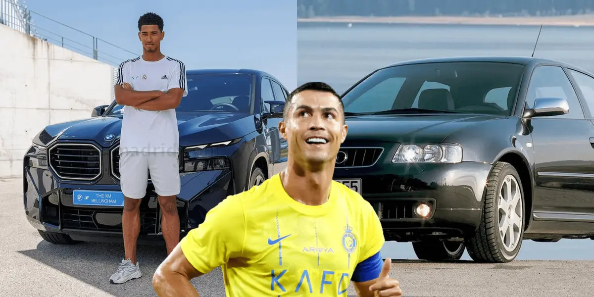 Jude Bellingham's spectacular car and the first Cr7 vehicle, incredible