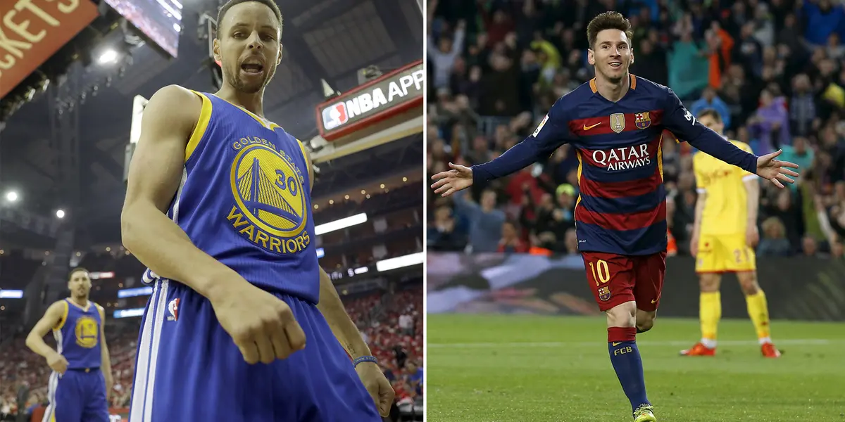 Stephen Curry's message to Messi surprised at PSG