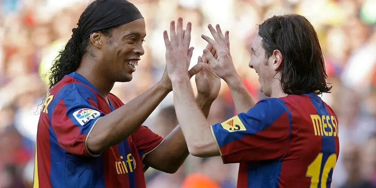 Lionel Messi's nostalgic comment with which he remembered the old days ...