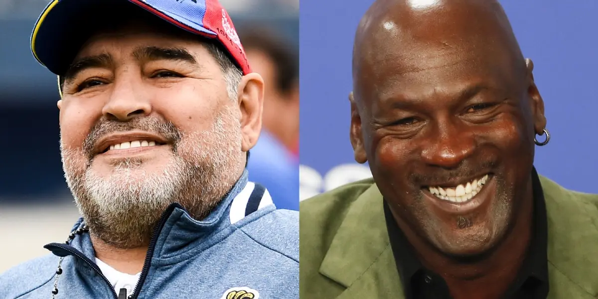 What Diego Maradona wanted to do with Michael Jordan and could not for ...
