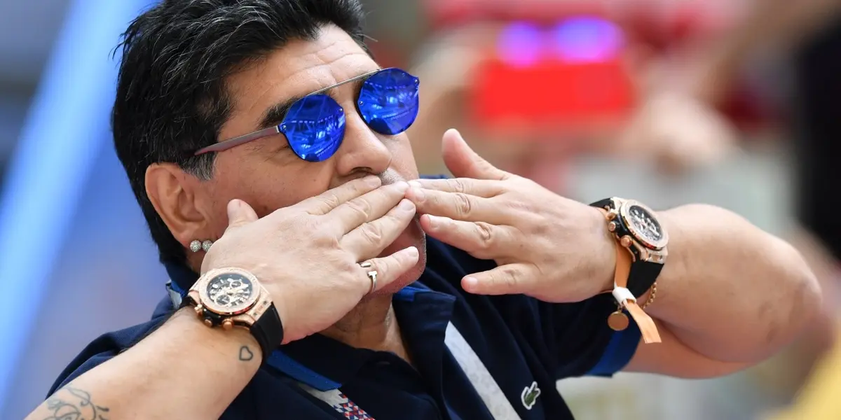 They reveal the curious reason why Diego Maradona used two watches