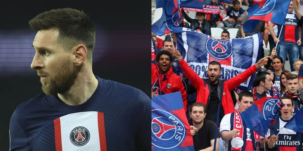 Now that Messi is leaving PSG, what the fans did when they saw Lionel ...