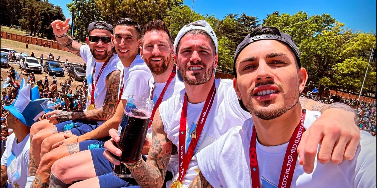 What Lionel Messi did during the National Team caravan and surprised ...