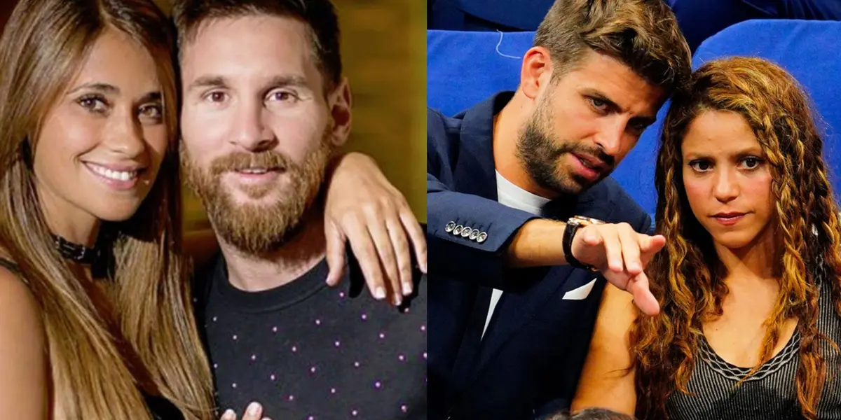 While Messi is happy with Antonela, the new problem between Pique and ...