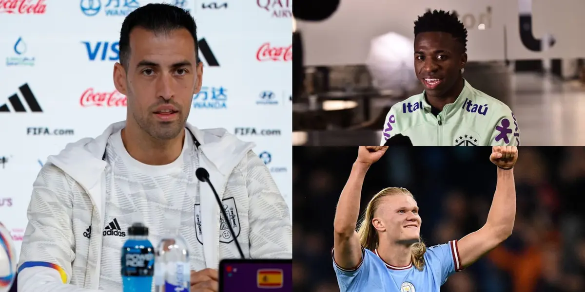 Sergio Busquets chose the best footballer currently, it is not Vinicius ...