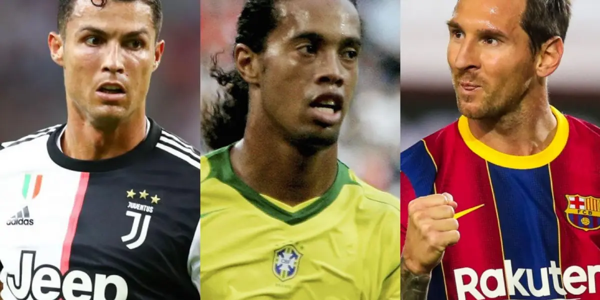 He chose Ronaldinho over Cristiano Ronaldo and can save Messi and help ...