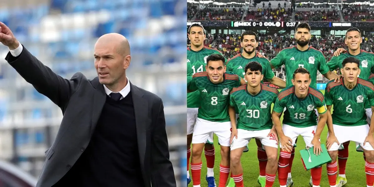 Welcome to Mexico Zidane, the FMF takes the first step to sign the coach