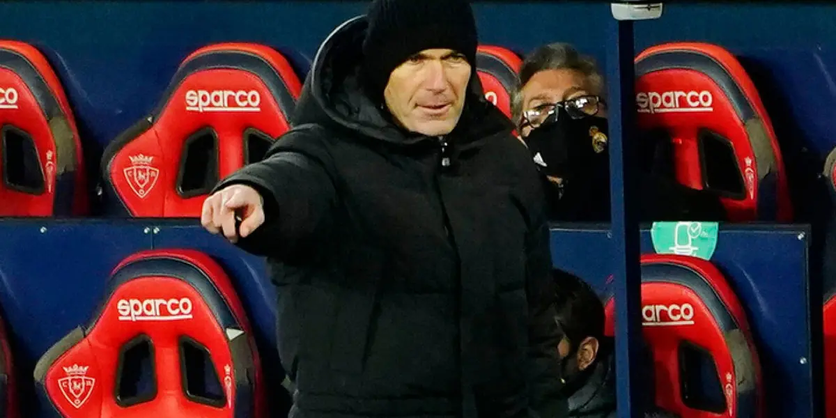 Zinedine Zidane got angry with a journalist and criticized him harshly