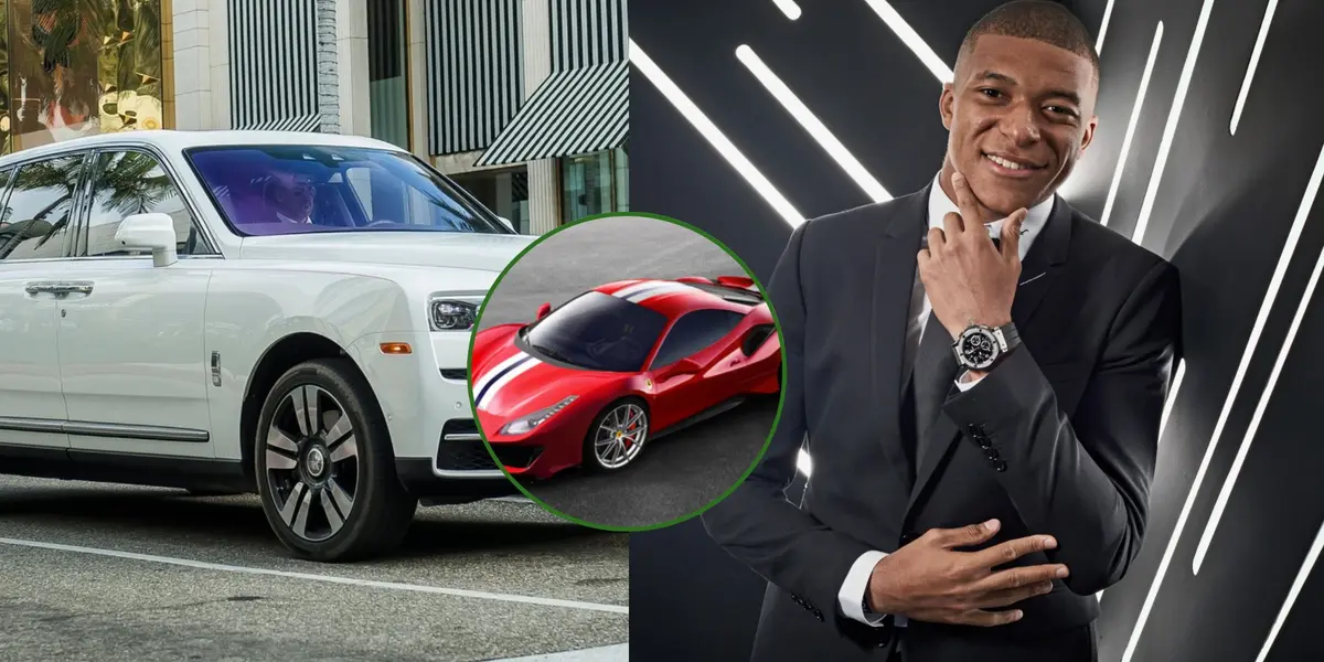While Haaland has a 145,000 dollar car, the incredible price of Mbappe ...