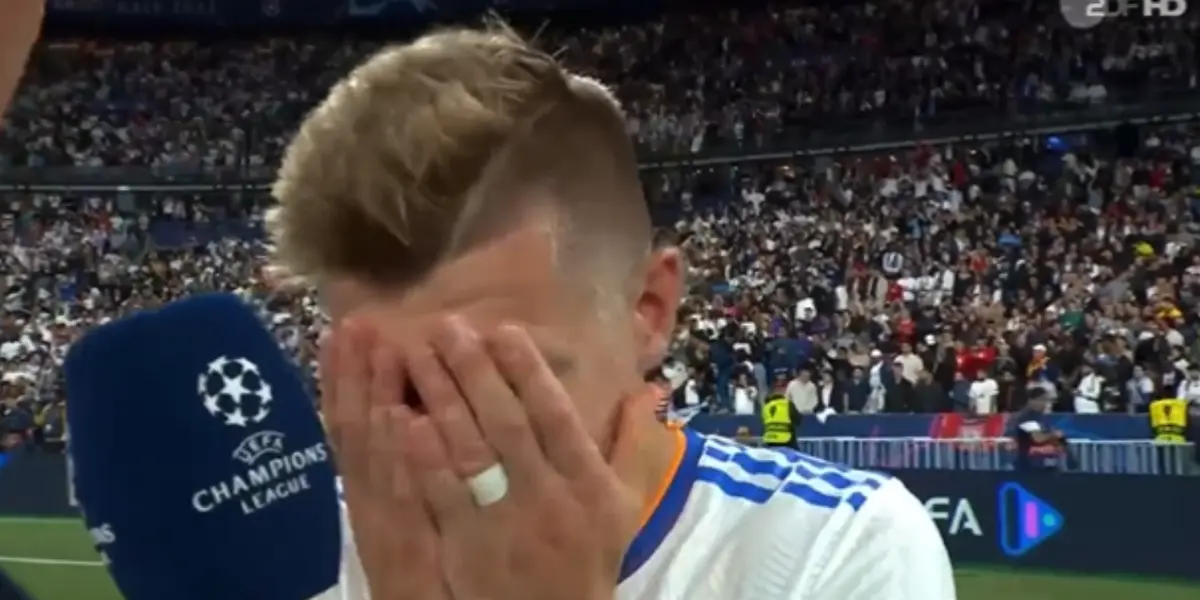 Tony Kroos explodes at reporter after Champions League win