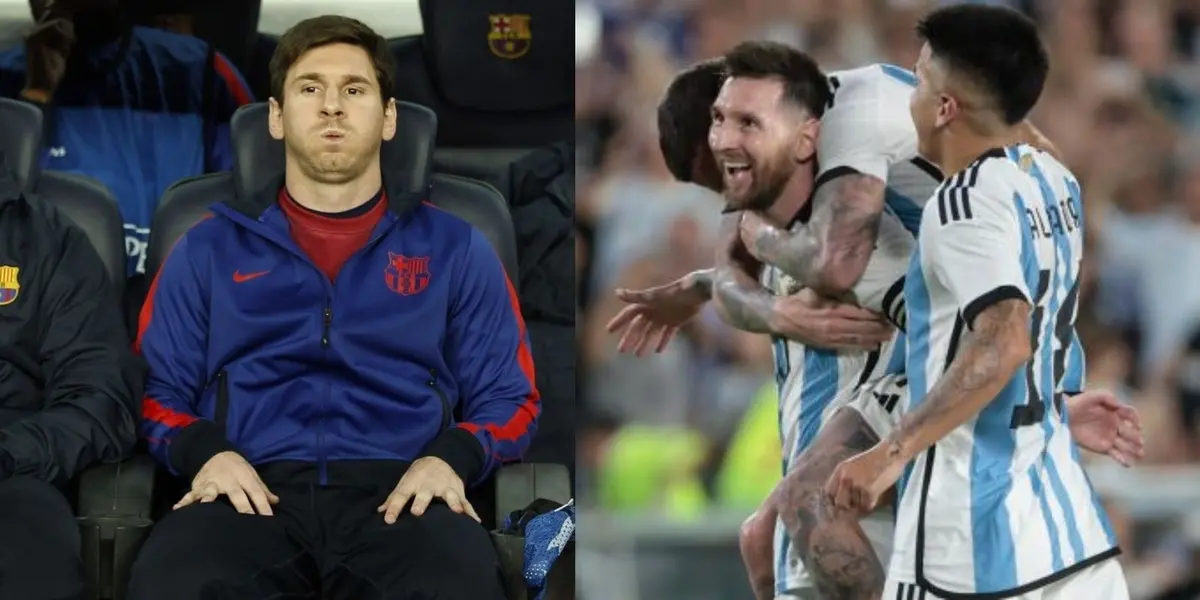 He had Messi’s procedure to shine in Mexico, now he warms the bench