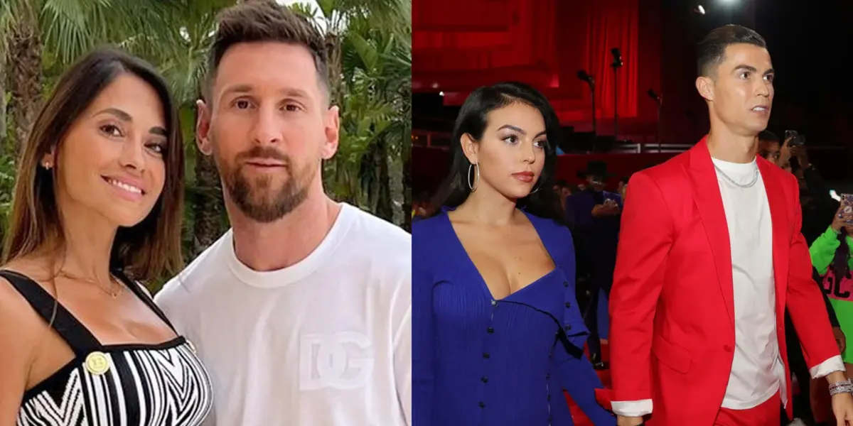 While Messi and Antonela love each other, what Cristiano and Georgina ...