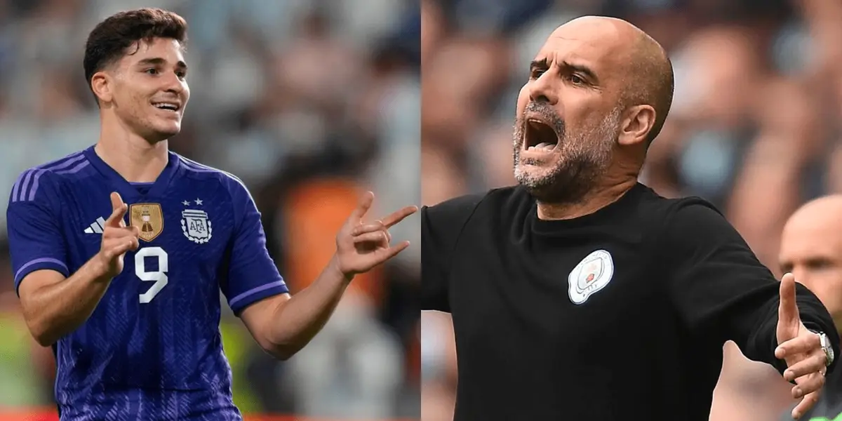 What Pep Guardiola said about Julián Álvarez that surprised him after ...