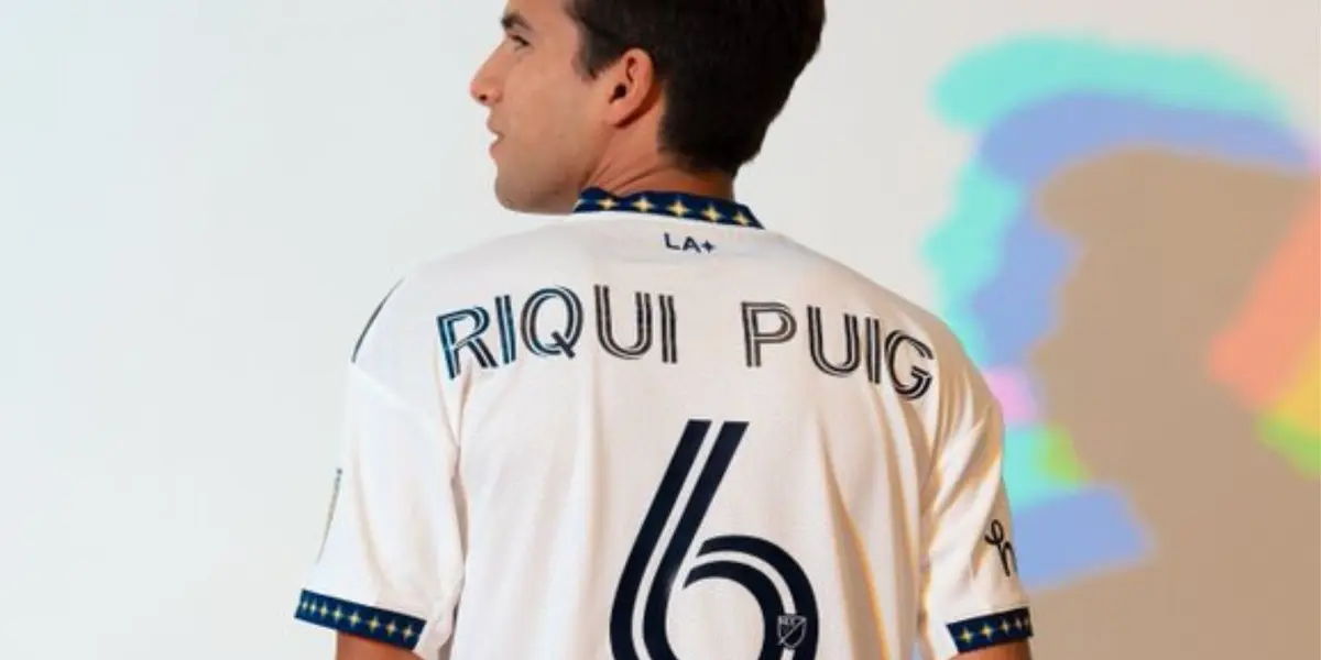 This is how Riqui Puig played in his debut with the LA Galaxy in the MLS