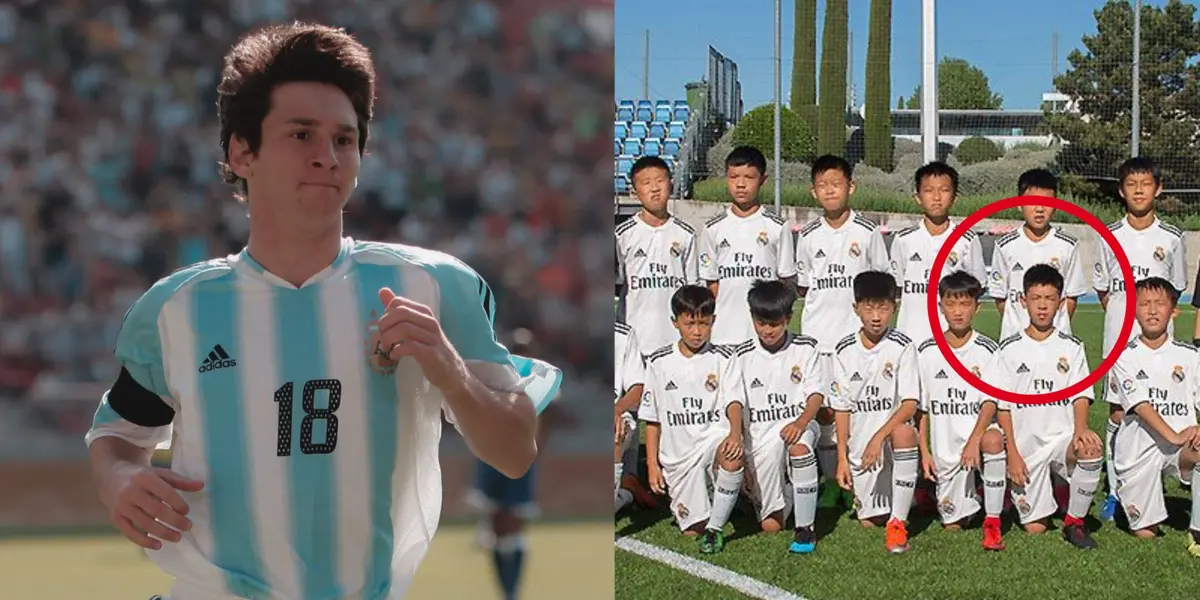 He is the new Messi, costs millions and is already from Real Madrid ...