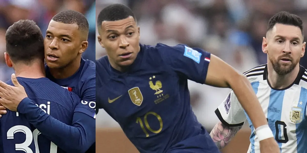 They said they got along badly, Mbappé's gesture with Messi shocks the ...