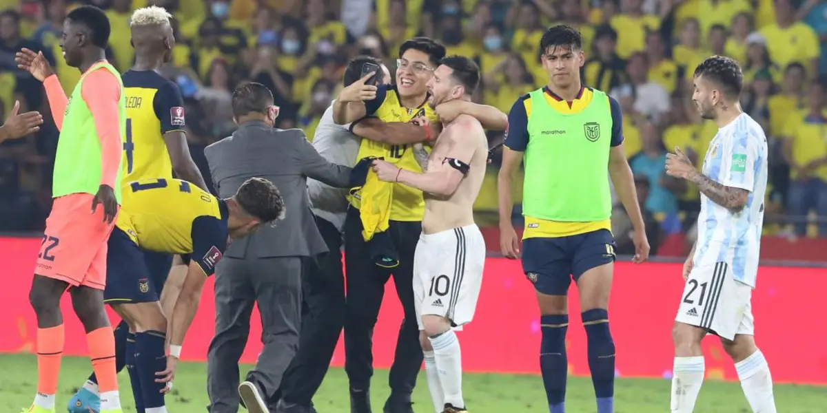 He hit Messi, now karma comes for him and he will have to pay a huge fine