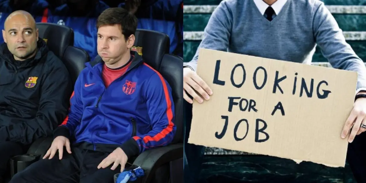 He sent Lionel Messi to the bench and mocked him, now he's desperately ...