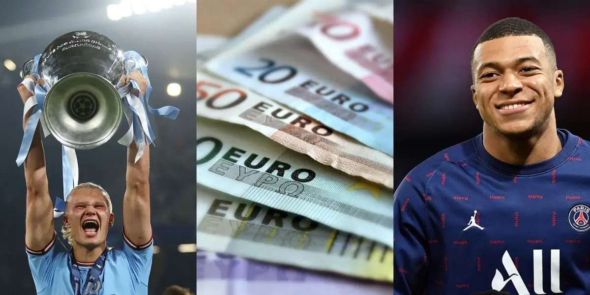 While Haaland earns 52 million, the fortune that Kylian Mbappe has ...