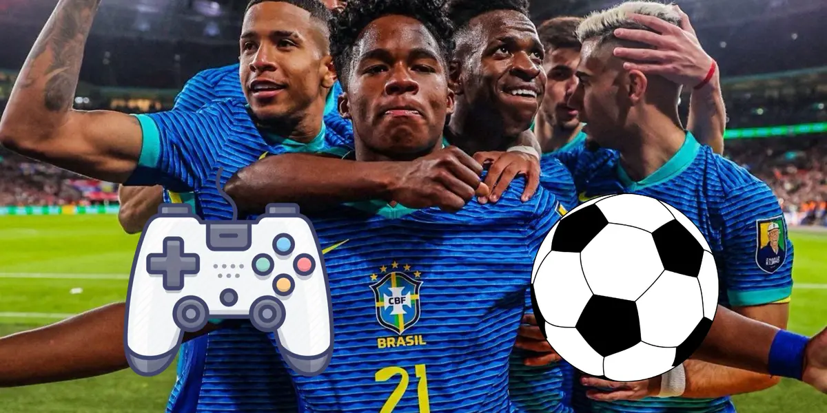 Endrick reveals how he predicted his first goal with Brazil playing ...