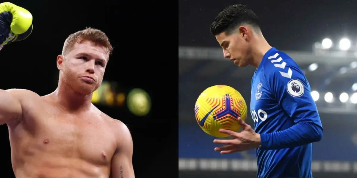 The common woman of Canelo Álvarez and James Rodríguez