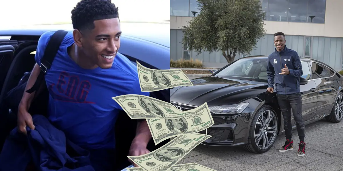 While Bellingham has a 500 thousand dollar Lamborghini, the car that ...