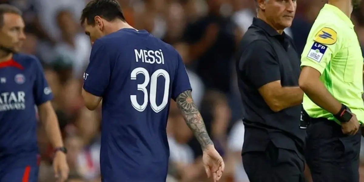 This is what Messi really thinks about him getting constantly subbed ...