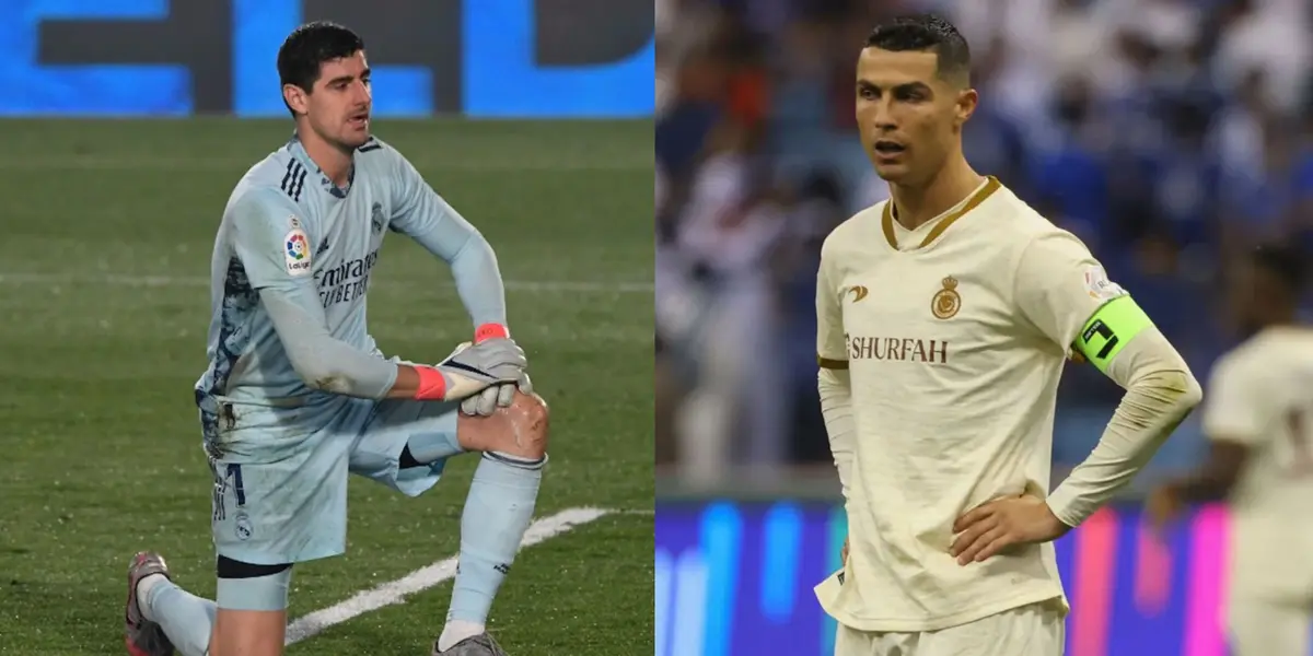 Ronaldo chooses the best goalkeeper in the world and it is not Courtois ...