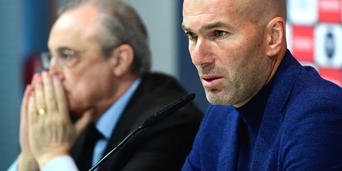 Zinedine Zidane's unexpected reaction causes shock in the ranks of Real ...