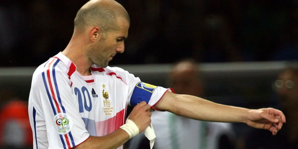 Zinedine Zidane last match as a player